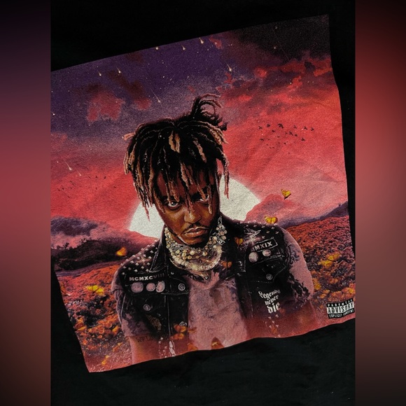 999 | Shirts | Juice Wrld Album Cover Tee | Poshmark